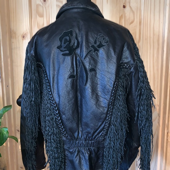 Frontier Leathers | Jackets & Coats | Fringed Leather Jacket By ...